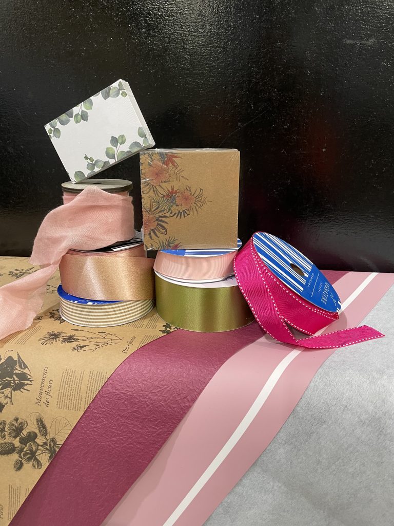 Ribbons, Wrapping & Cards – Santospirito Flowers & Wholesalers