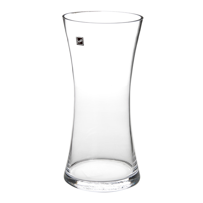 Glass Concaved Sided Vase Clear (12Dx28cmH) – Santospirito Flowers ...